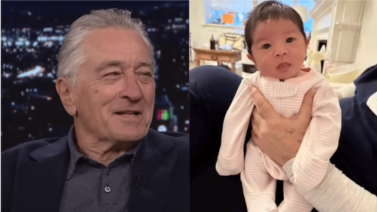 Robert De Niro Shares First Photo of his Newborn 7th Child and Confirms ...