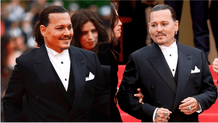 Johnny Depp Makes a Triumphant Red Carpet Return