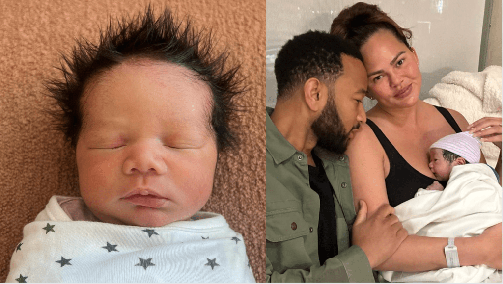 Chrissy Teigen and John Legend Welcome Baby Number Four, Give Him The ...
