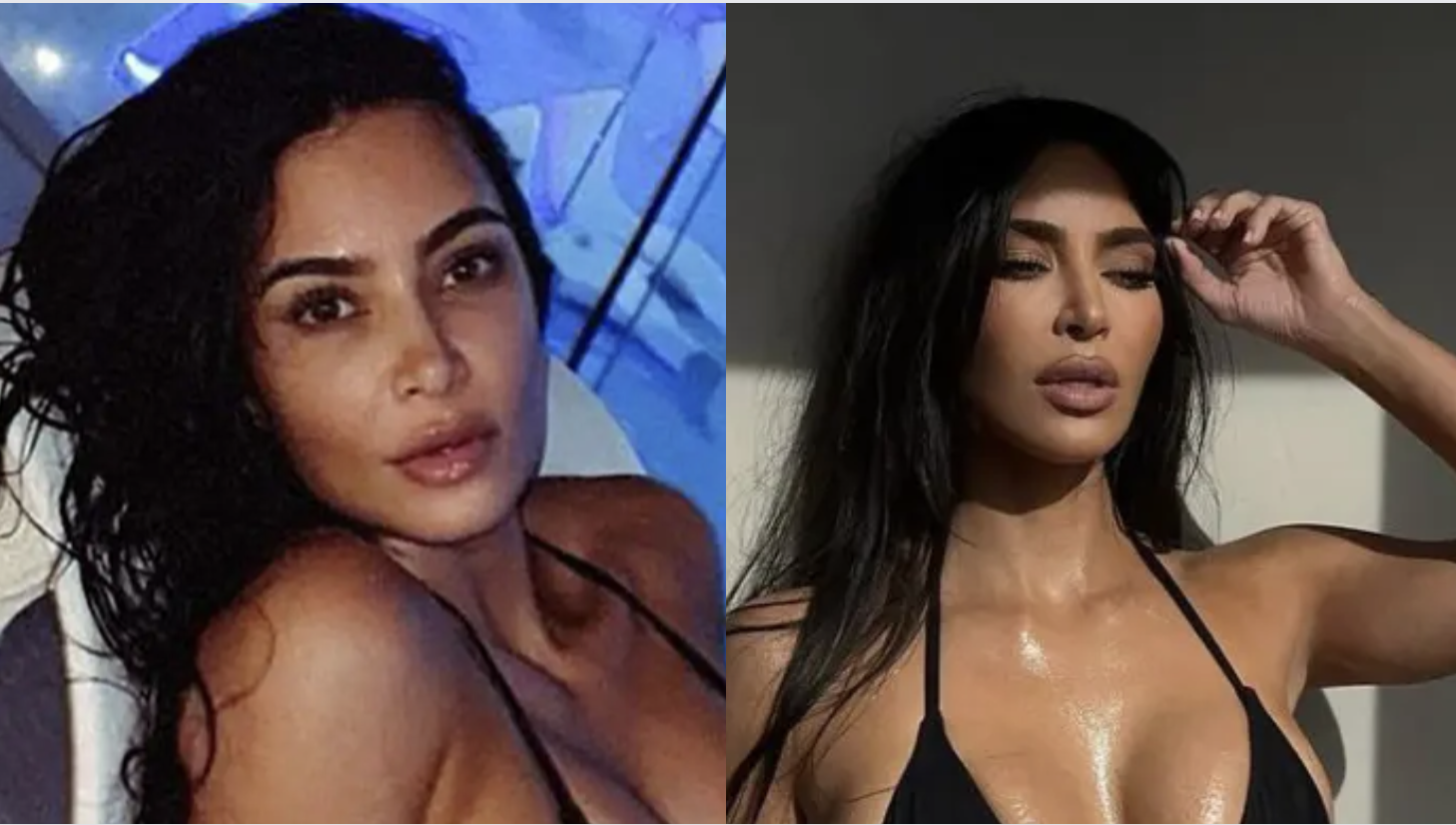 Kim Kardashian Posts 'Thirst Trap In World's Smallest Bikini'