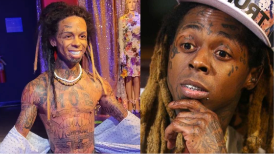 Lil Wayne's Wax Figure is being Savagely Roasted after Being Unveiled