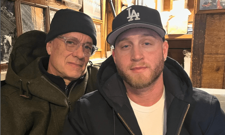 Tom Hanks' Son Chet Shares Rare Father-Son Photo
