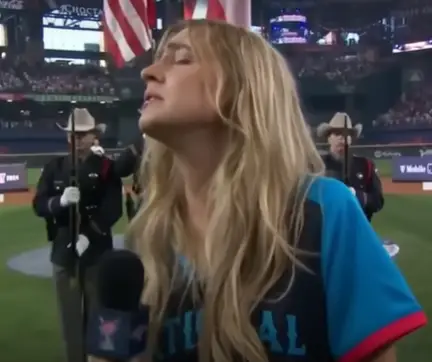Country Singer Who Sung 'Worst Ever National Anthem' Said She Was Drunk ...