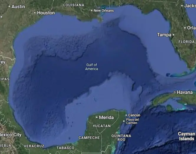 Google Maps Officially Changes Gulf of Mexico's Name