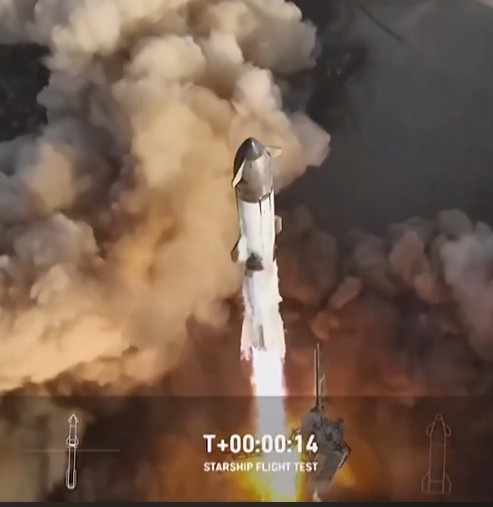 Terrifying Moment Elon's Starship 8 Exploded And Crashed Down To Earth ...